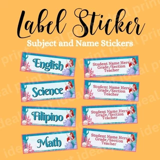 subject sticker for notebook - Best Prices and Online Promos - Jul 2025 ...