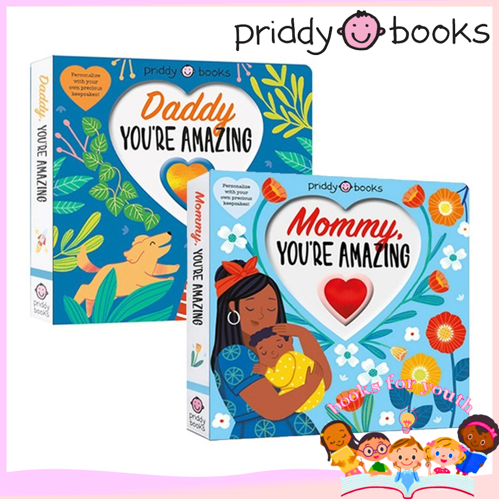 PRIDDY BOOKS With Love: Daddy, You're Amazing / Mommy, You're Amazing ...