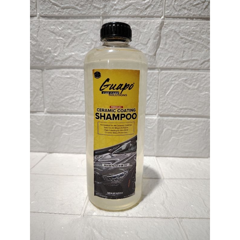 Guapo Ceramic Car Coat Shampoo 500ml - pH-Balanced Formula for Ceramic ...