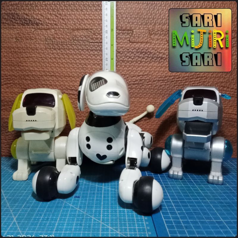 Omnibot Spin Master Zoomer and Poo-Chi Pio-Chi Robot Dogs | Shopee ...
