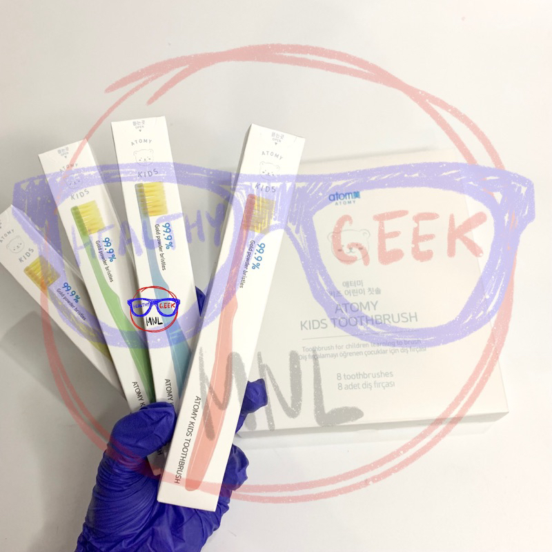 Atomy Korean Kids Toothbrush (First time toothbrush for kids) | Shopee ...