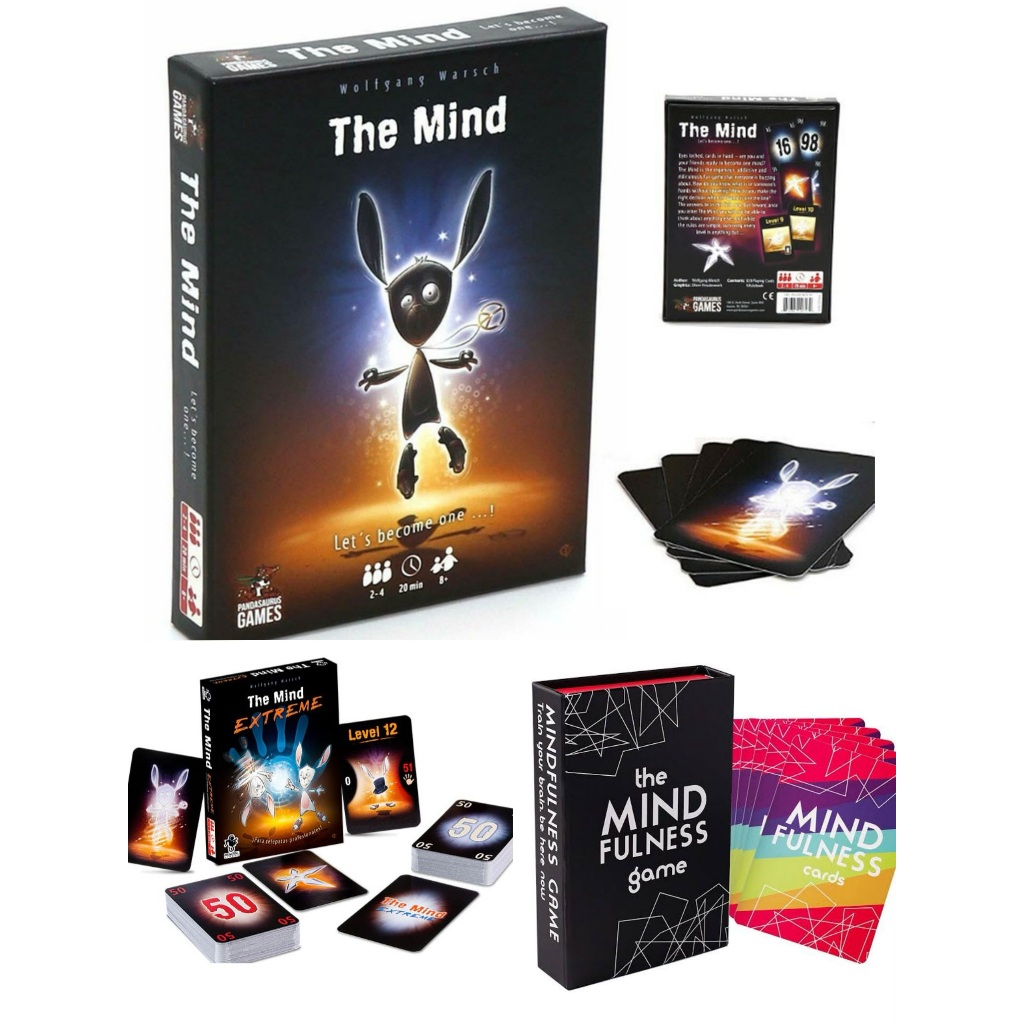 The Mind Card Game Party Puzzle Game The MInd Extreme Fulness Game Team ...