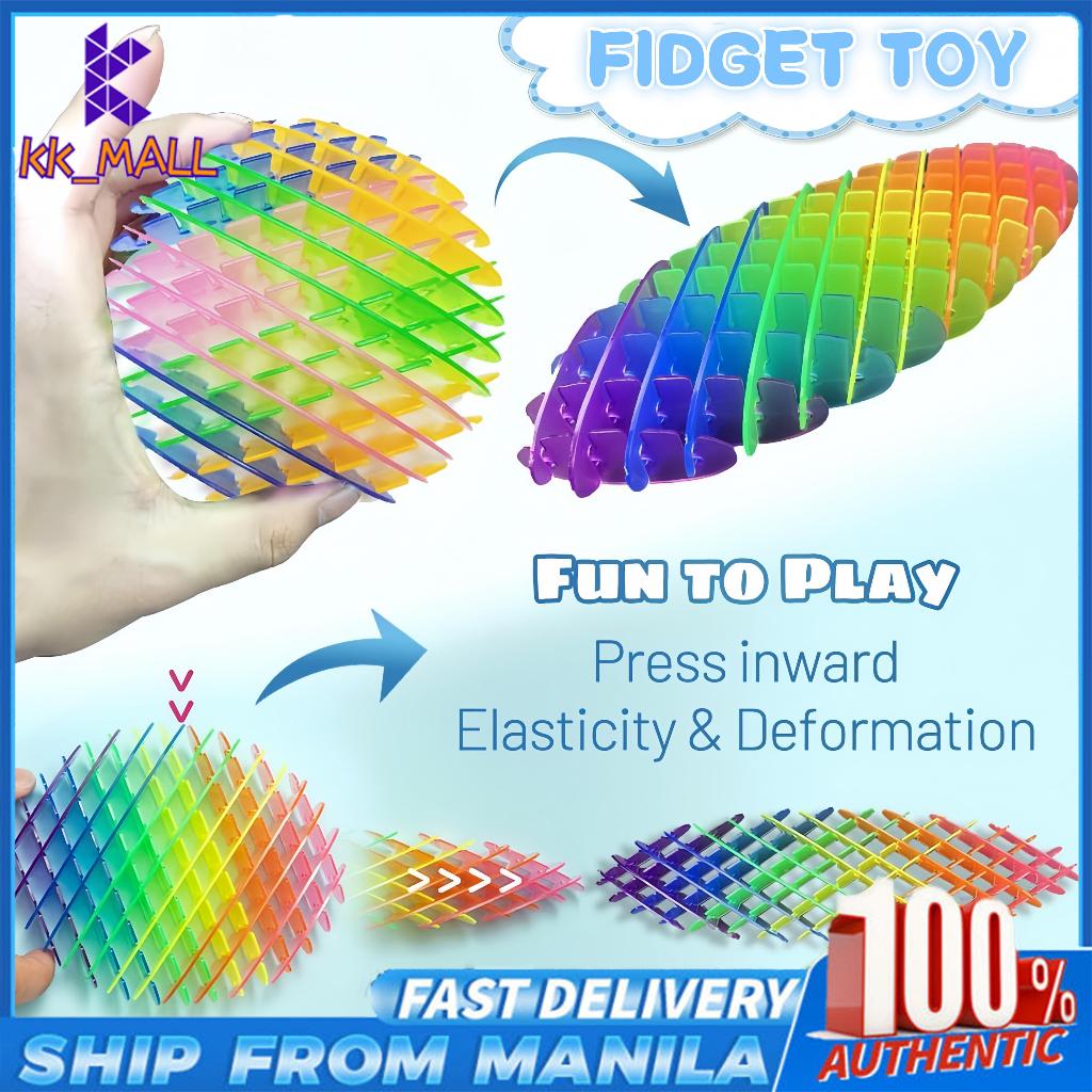 Fidget Toy 3D Mesh Worm toys sensory stress Anxiety relief Executive ...