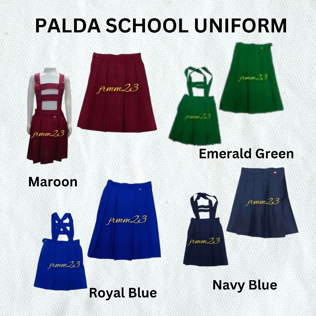 Palda School Uniform Kinder to High School | Shopee Philippines