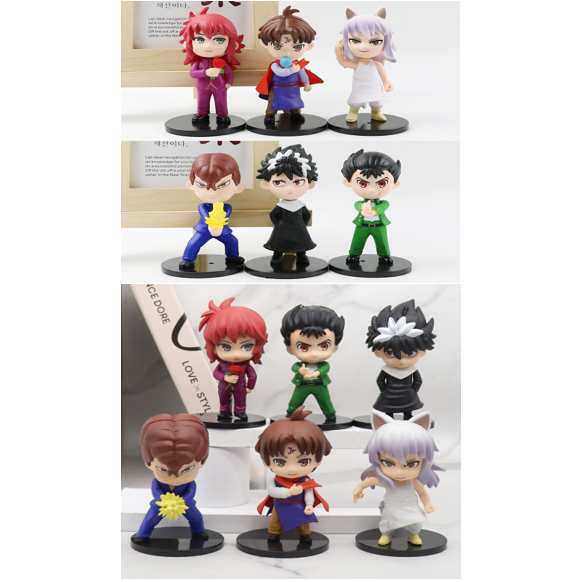 FIGURE SET GHOST FIGHTER 6IN1 SET A & SET B | Shopee Philippines