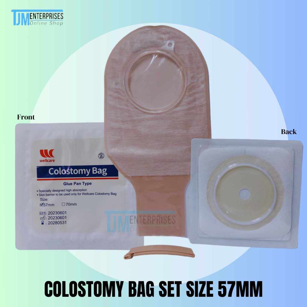 Colostomy Bag with Wafer (set) 57mm and 70mm | Shopee Philippines
