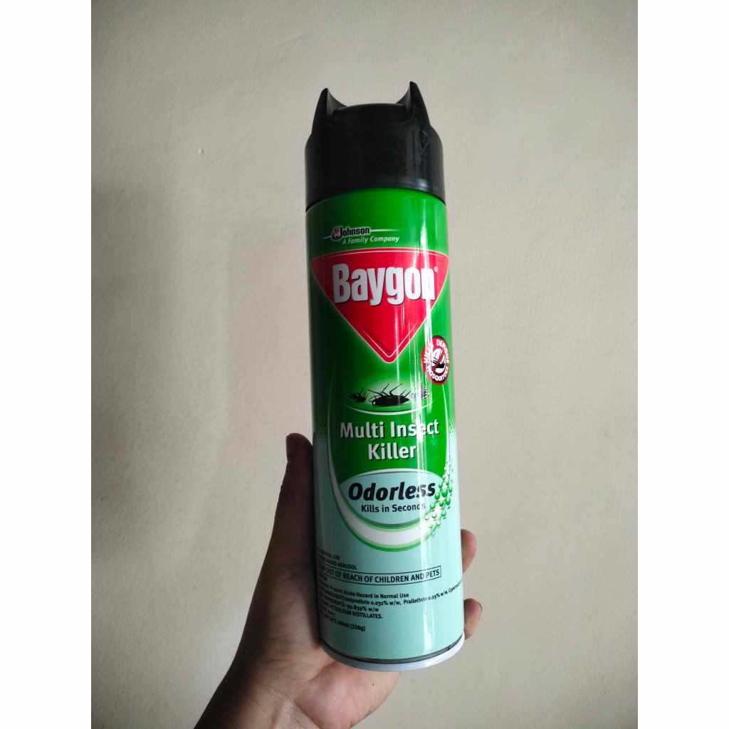 Baygon Multi Insect Killer Odorless 500ml | Shopee Philippines