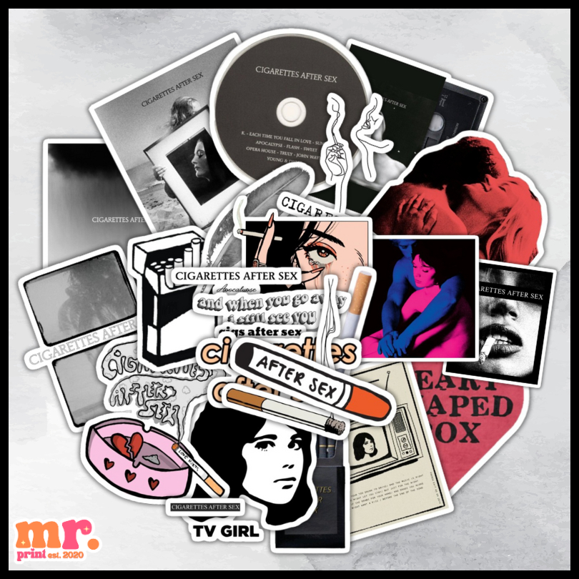 CIGARETTES AFTER S*X VOL 1 STICKERS WATERPROOF CUTE STICKER | Shopee ...