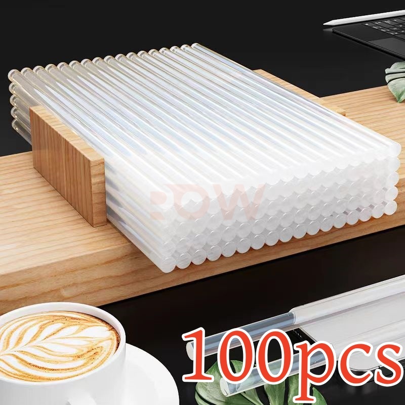 100pcs Hot Glue Sticks Multipurpose Hot Glue Sticks For Art Craft DIY ...