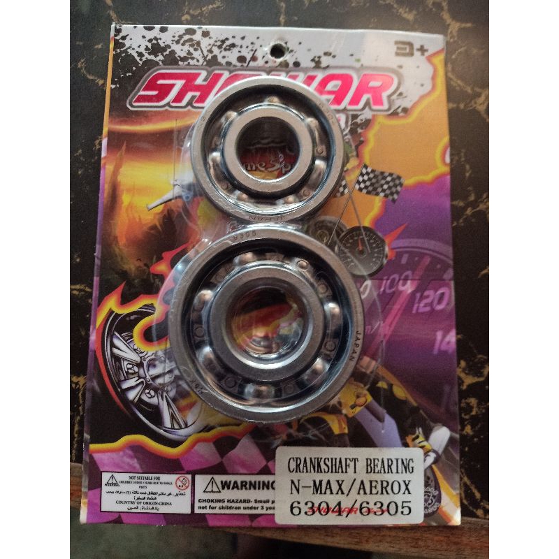 CRACKSHAFT( segunyal)Bearing Nmax/Aerox V1 and V2 showar Quality parts | Shopee Philippines