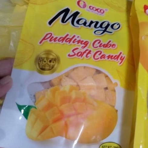 COCO Mango Pudding Cube Soft Candy 200grams | Shopee Philippines