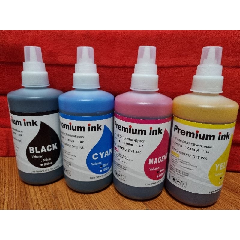 Epson Refill ink Wf-c5390 and Wf-c5890 KIMORA Premium DYE | Shopee ...