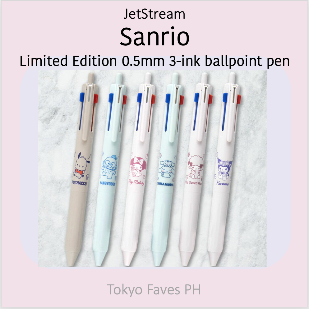 JetStream 3 ink ballpen Sanrio Doraemon Crayon Shin-chan | Shopee ...