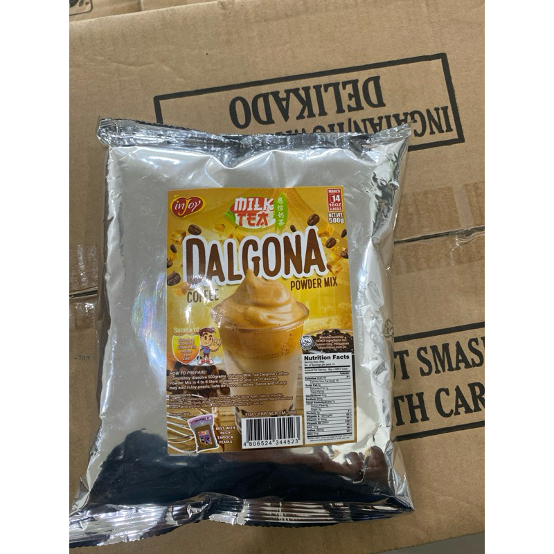 Injoy Milk Tea Dalgona Coffee Powder Mix 500g | Shopee Philippines