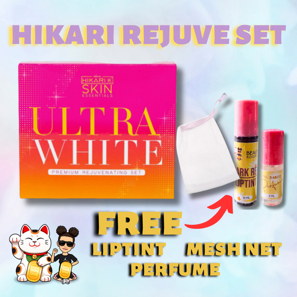 HIKARI ULTRA WHITE PREMIUM REJUVENATING SET | Shopee Philippines