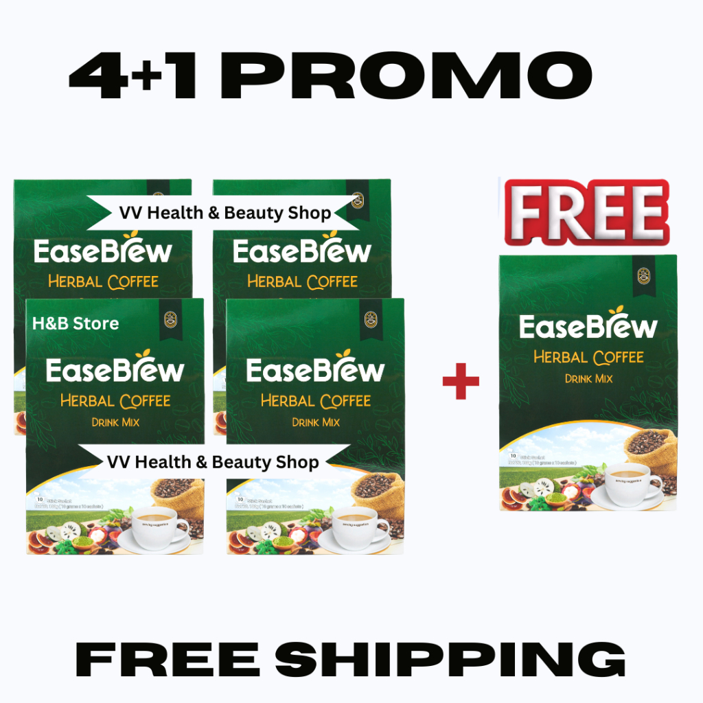 EaseBrew Herbal Coffee ( 5 Boxes ) | Shopee Philippines