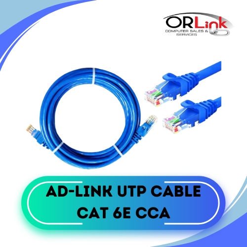 AD-LINK UTP CABLE CAT 6E CCA | Shopee Philippines