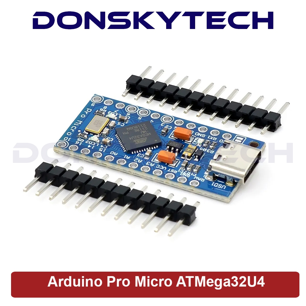 Arduino Pro Micro ATMega32U4 5V 16MHZ Type C | Shopee Philippines