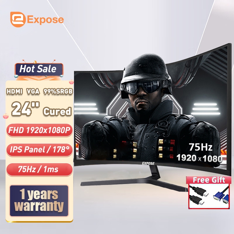 EXPOSE 27 inch Gaming Monitor 165Hz/144Hz Desktop PC Compute 24'' IPS ...