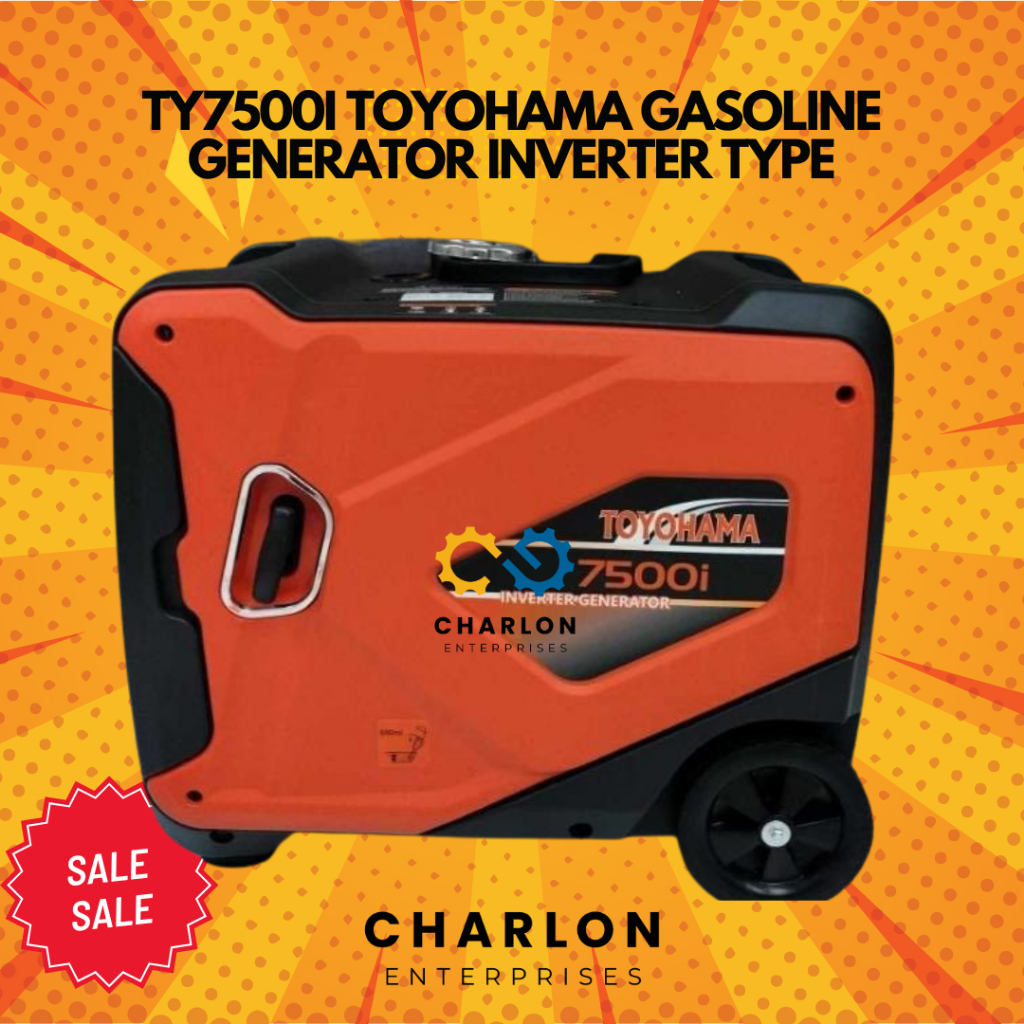 TY7500i Toyohama Gasoline Generator Inverter Type Dual start manual and ...