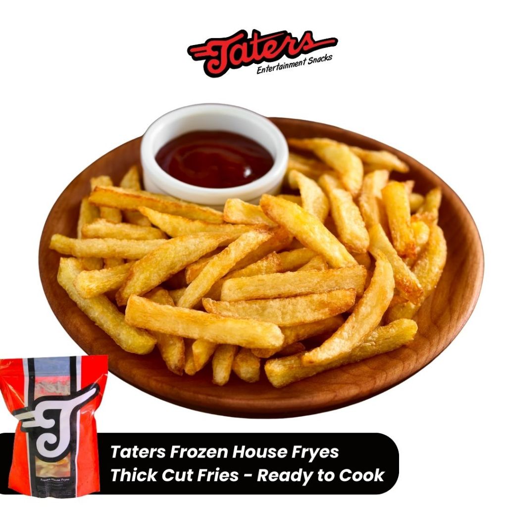 Taters Frozen House Fryes 908g Thick Cut French Fries | Shopee Philippines