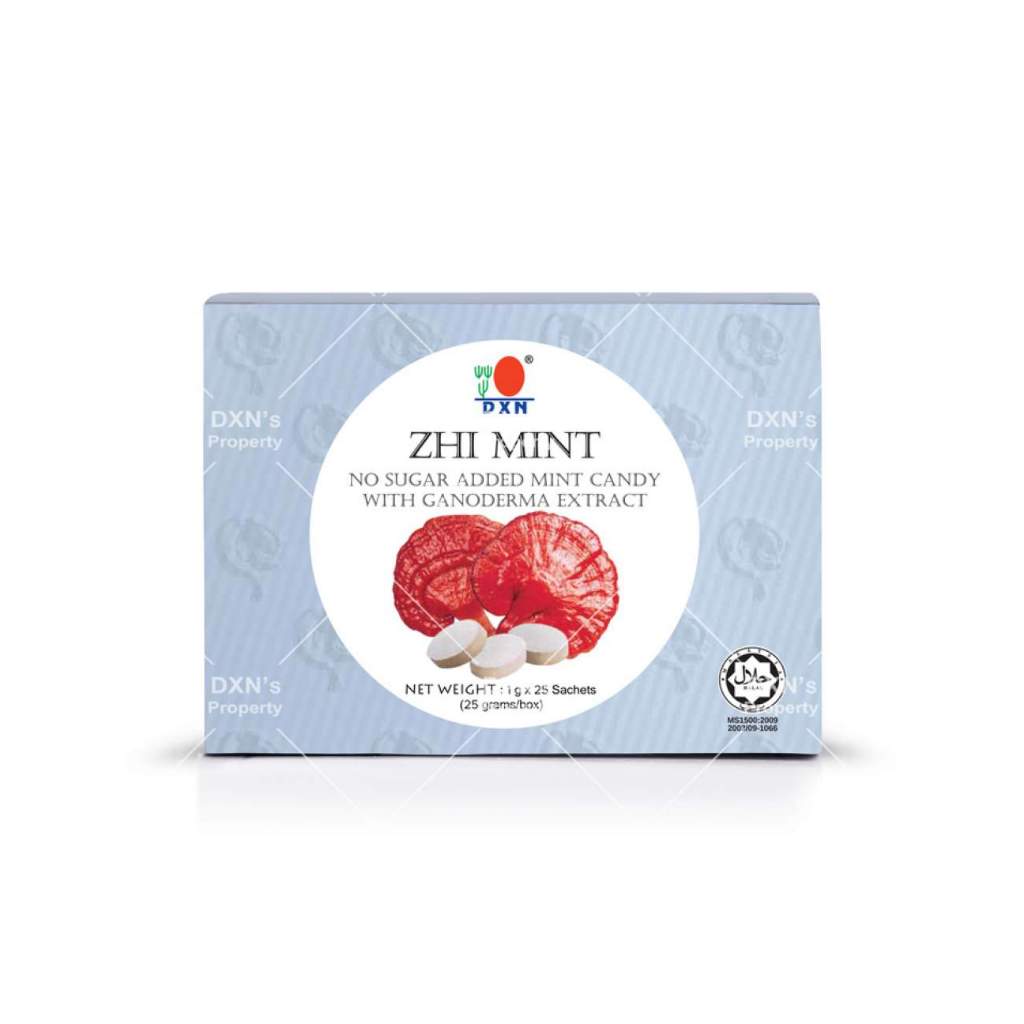 DXN ZhiMint 20 candies, 25 candies & 75 candies DXN Zhi Mint (25g ...