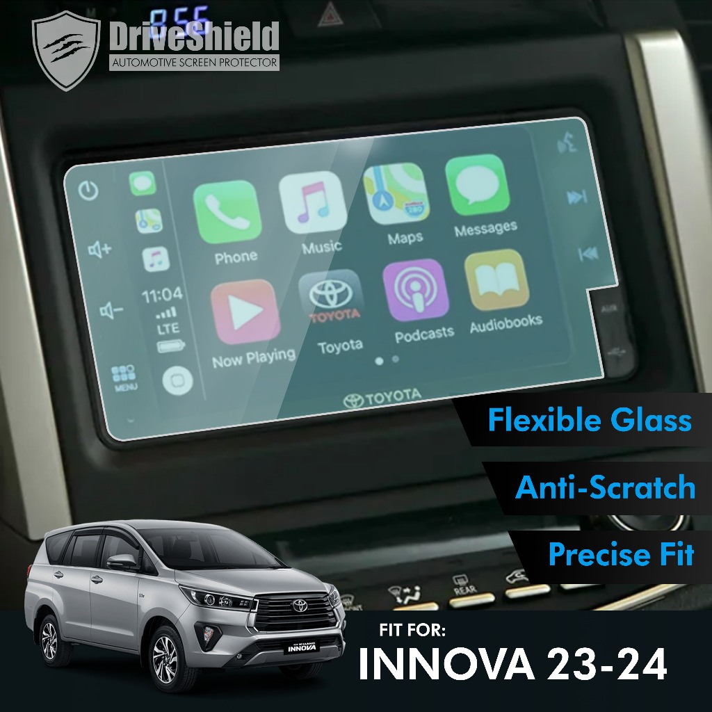 Flexible Glass Screen Protector for Toyota Innova 2022 2024 onwards ...