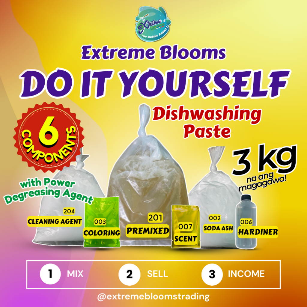 EXTREME DIY Dishwashing Paste Kit | Shopee Philippines