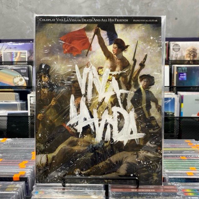 COLDPLAY Viva La Vida or Death And All His Friends Songbook Book ...