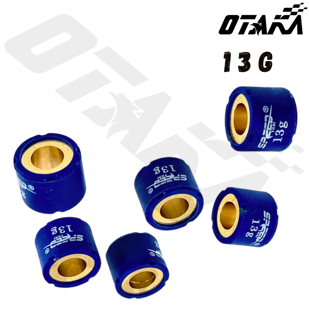 ROLLER SET FLYBALL SOLD AS 6PCS FOR BEAT CAR/SKYDRIVE/MIO125/M3/WAVE ...