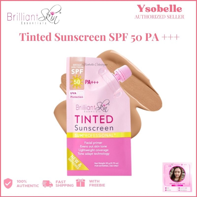 Brilliant Skin Tinted Sunscreen Facial Primer SPF 50 | Shopee Philippines