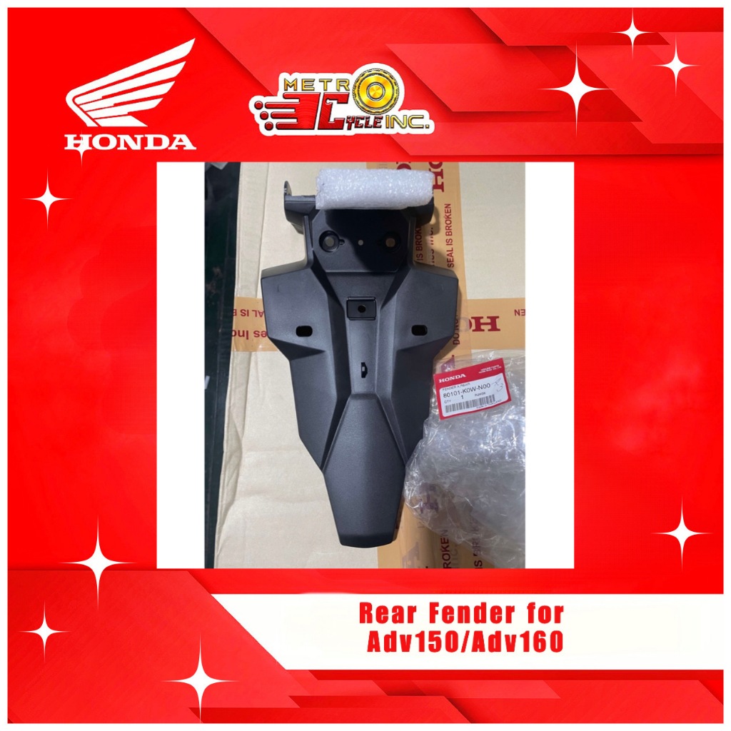 Honda Genuine Rear Fender 80101K0WN00 for ADV150 / ADV160 | Shopee ...