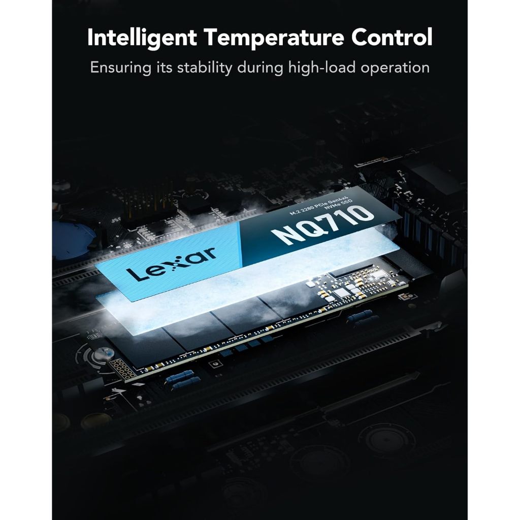 Lexar NQ710 1TB M.2 2280 PCIe Gen 4 NVMe SSD - Upto 5000 Mbps Read ...