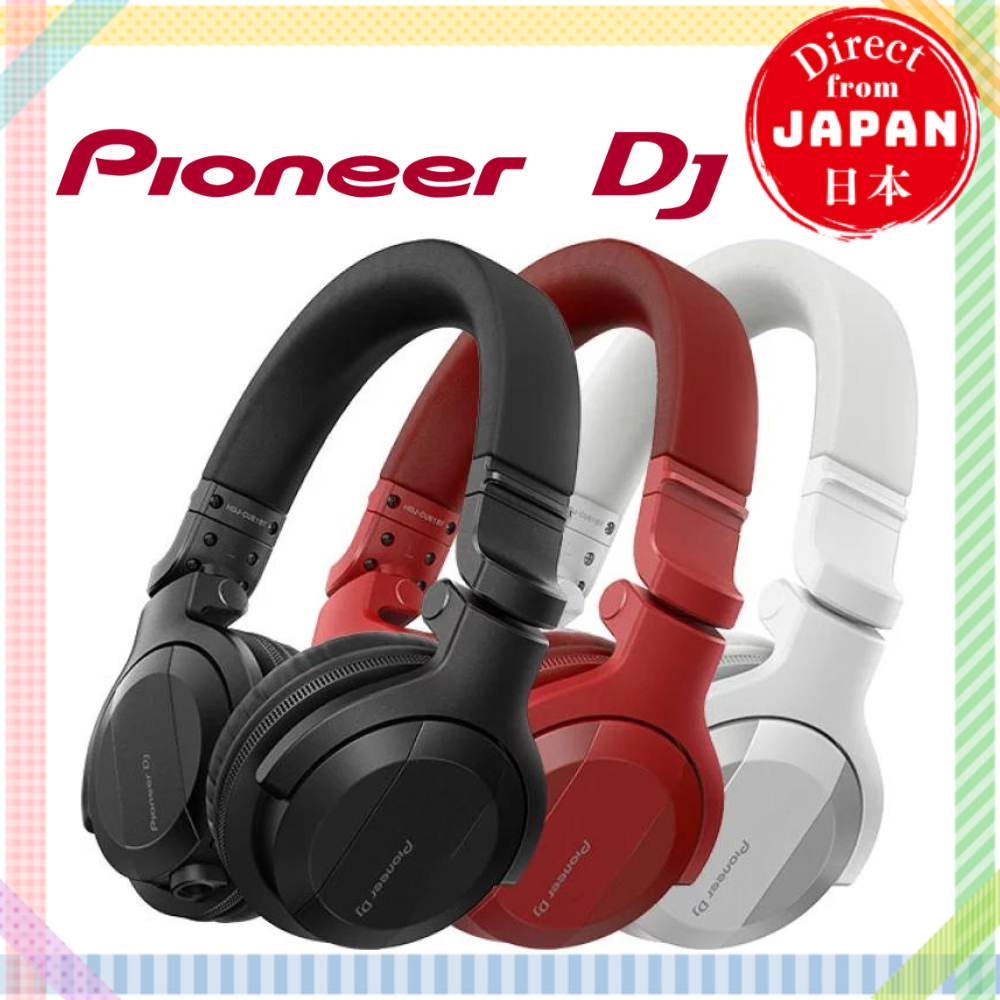 Pioneer HDJ-CUE1BT-K / HDJ-CUE1BT-W / HDJ-CUE1BT-R / DJ Headphones Red ...