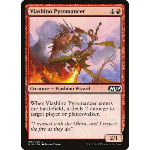 Magic the Gathering | Viashino Pyromancer | Shopee Philippines