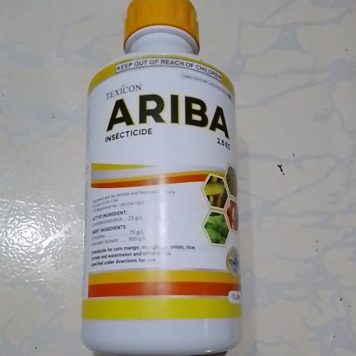 ARIBA 2.5EC LAMBDA CYHALOTHRIN INSECTICIDE( 1 LITER )BY TEXICON ...