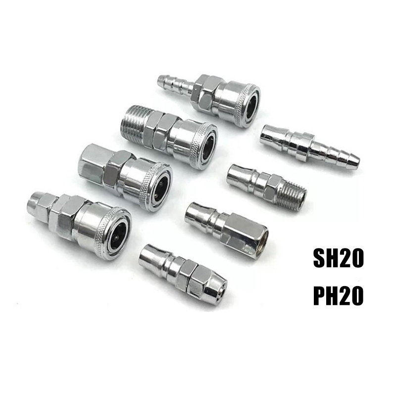 PH20 SH20 Air Compressor Hose Connector Pneumatic Fittings Quick ...