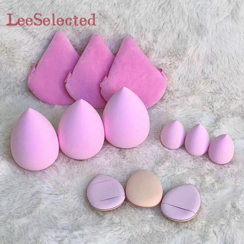 LeeSelected Makeup Sponge Kit Super Soft Cosmetic Triangle Powder Puff ...