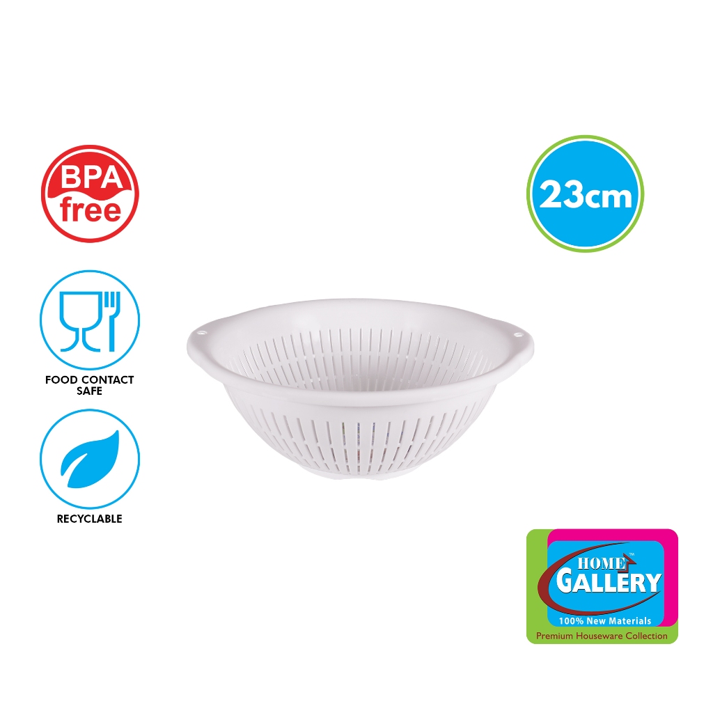 Home Gallery Colander w/ handle Efficient draining Food grade materials ...