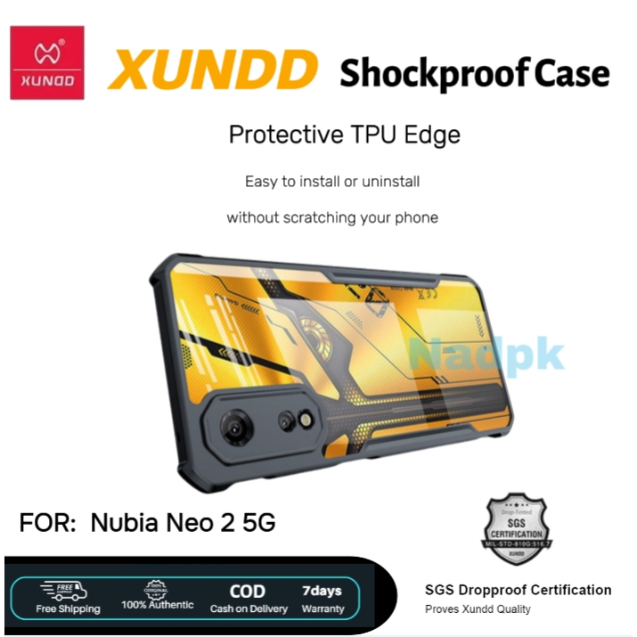 Nubia Neo 2 5G Xundd Beatle Case Shockproof Case Cover | Shopee Philippines