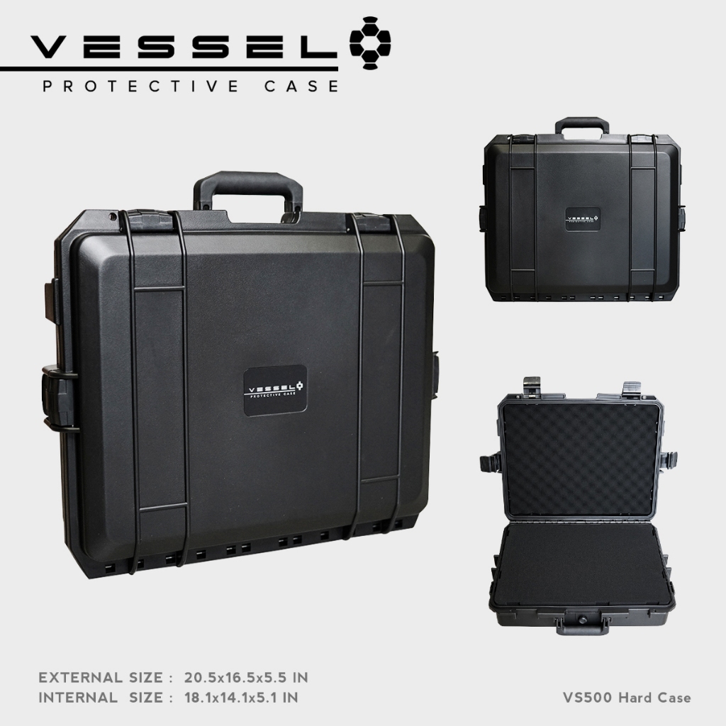 VESSEL VS500 Portable Hard Case for Photography, Equipment, Instruments ...