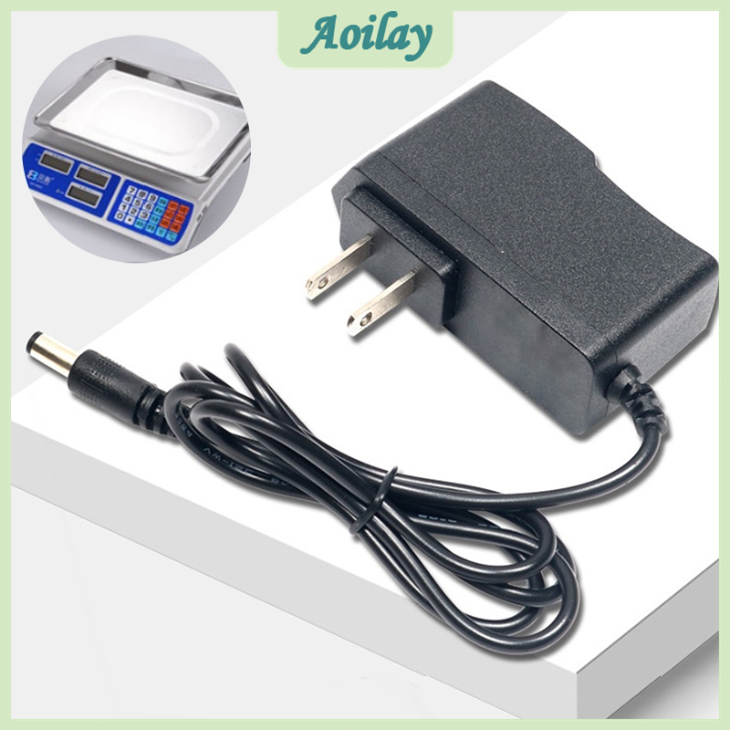 6V 1A Electronic Scale Charger 5.5*2.5mm Plug Smart Digital Electronic ...