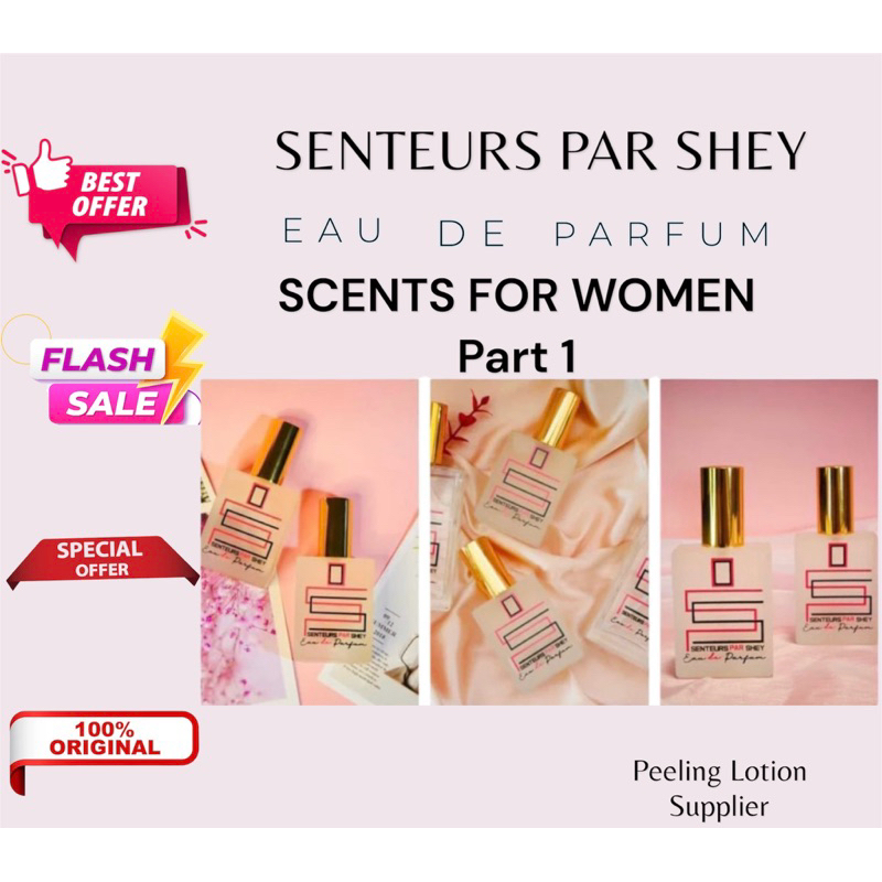 SENTEURS PAR SHEY for Women (60ml) with Box Long-Lasting, Elegant, and ...