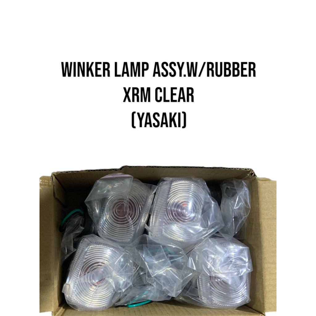 WINKER LAMP ASSY W/RUBBER CLEAR (YSK) | Shopee Philippines
