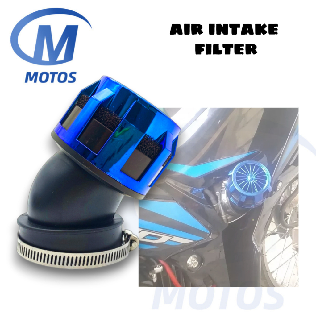 Motosph Motorcycle 1Pc New Design Air Intake Cleaner Filter Universal ...