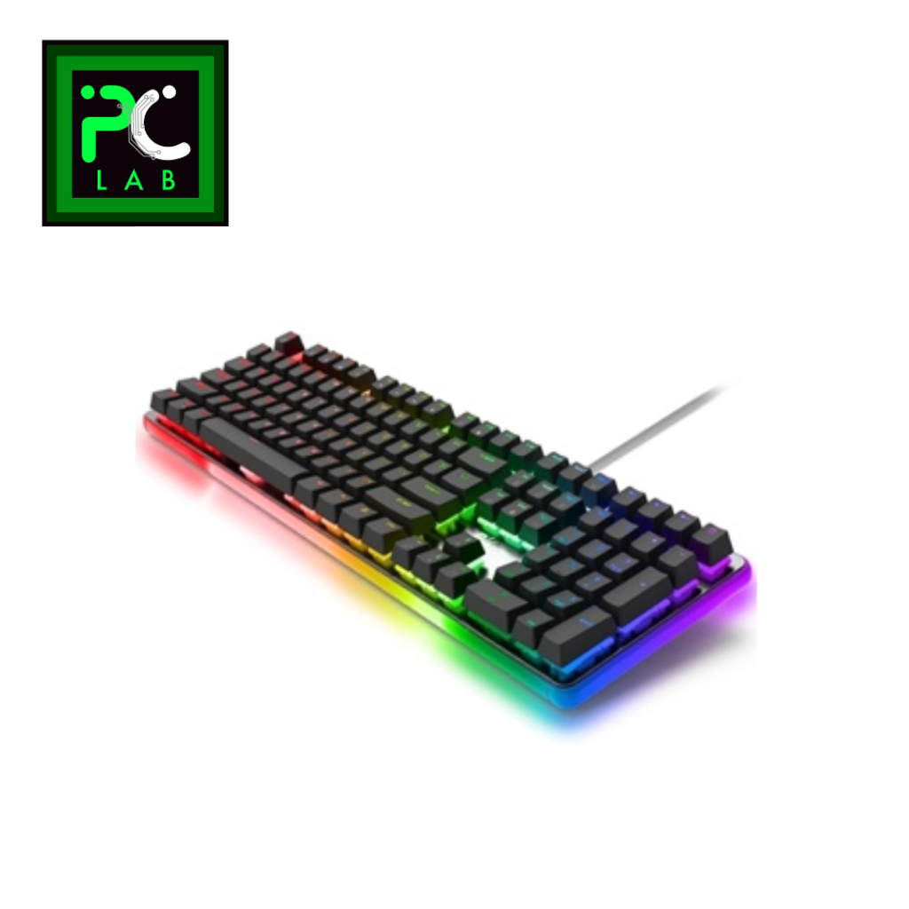 Royal Kludge RK918 108-keys Black RGB Wired Mechanical Gaming Keyboard ...