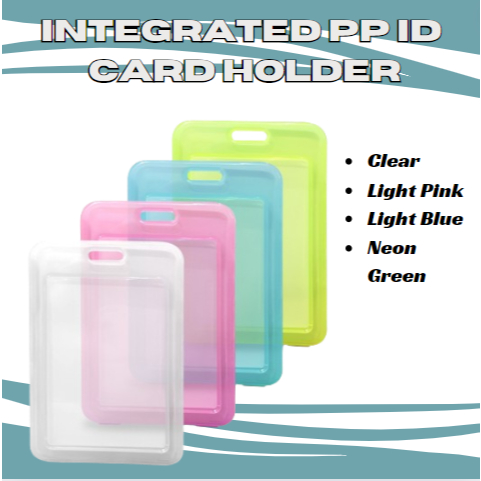 C-113 Vertical ID Holder / ID Case / ID Protector (5pcs ) | Shopee ...