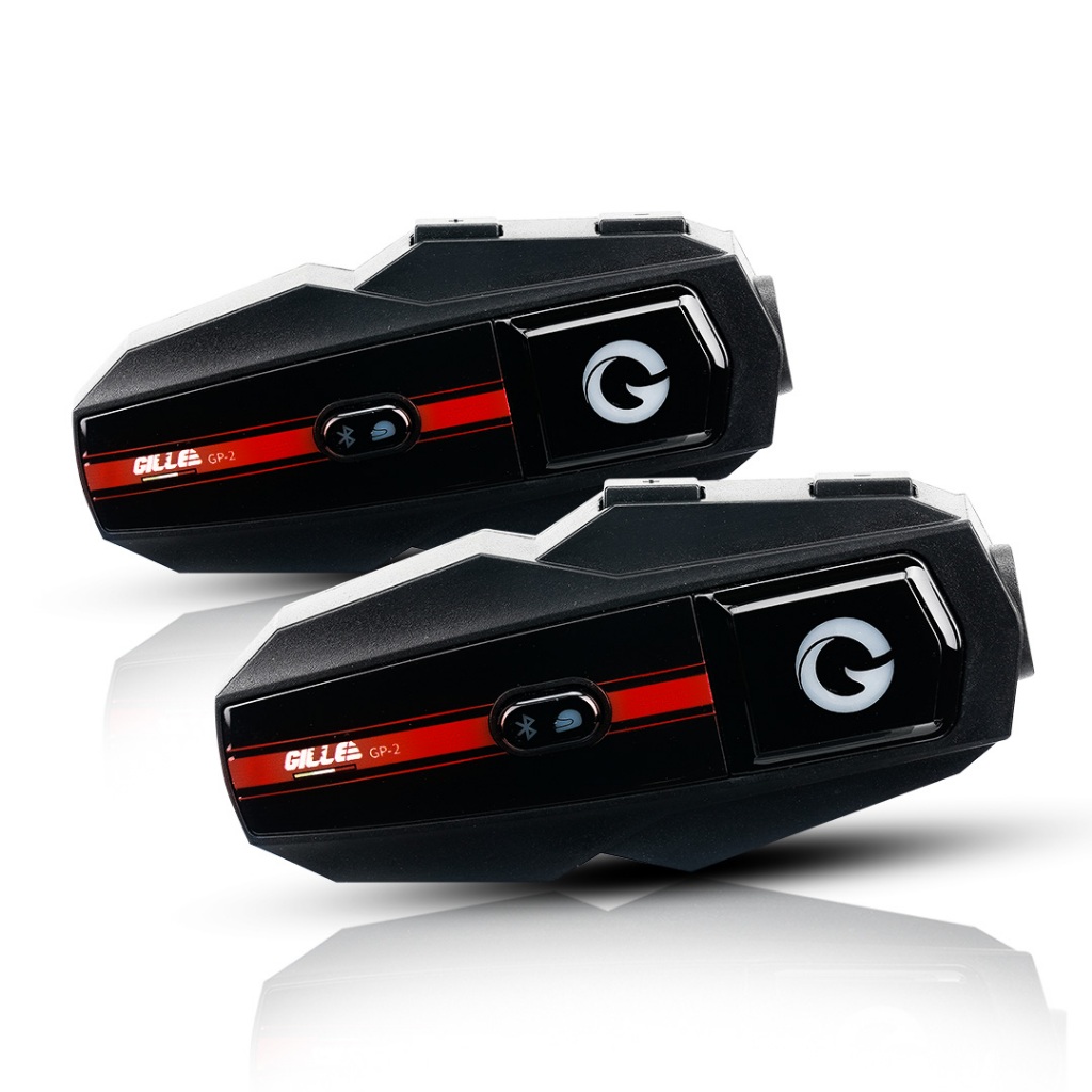 GILLE GP2 Bluetooth 5.3 2-Way Intercom For Motorcycle Helmet HIFI Sound ...