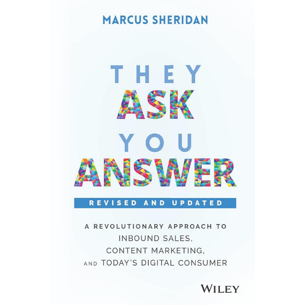 They Ask, You Answer By: Marcus Sheridan (Paperback) | Shopee Philippines
