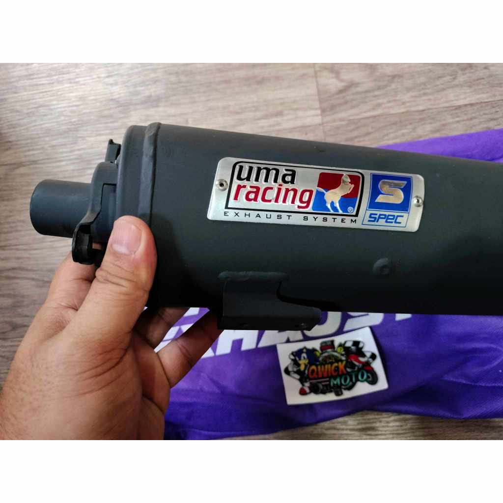 UMA RACING BACK PRESSURE V2 EXHAUST PIPE FOR SNIPER 150 | Shopee ...